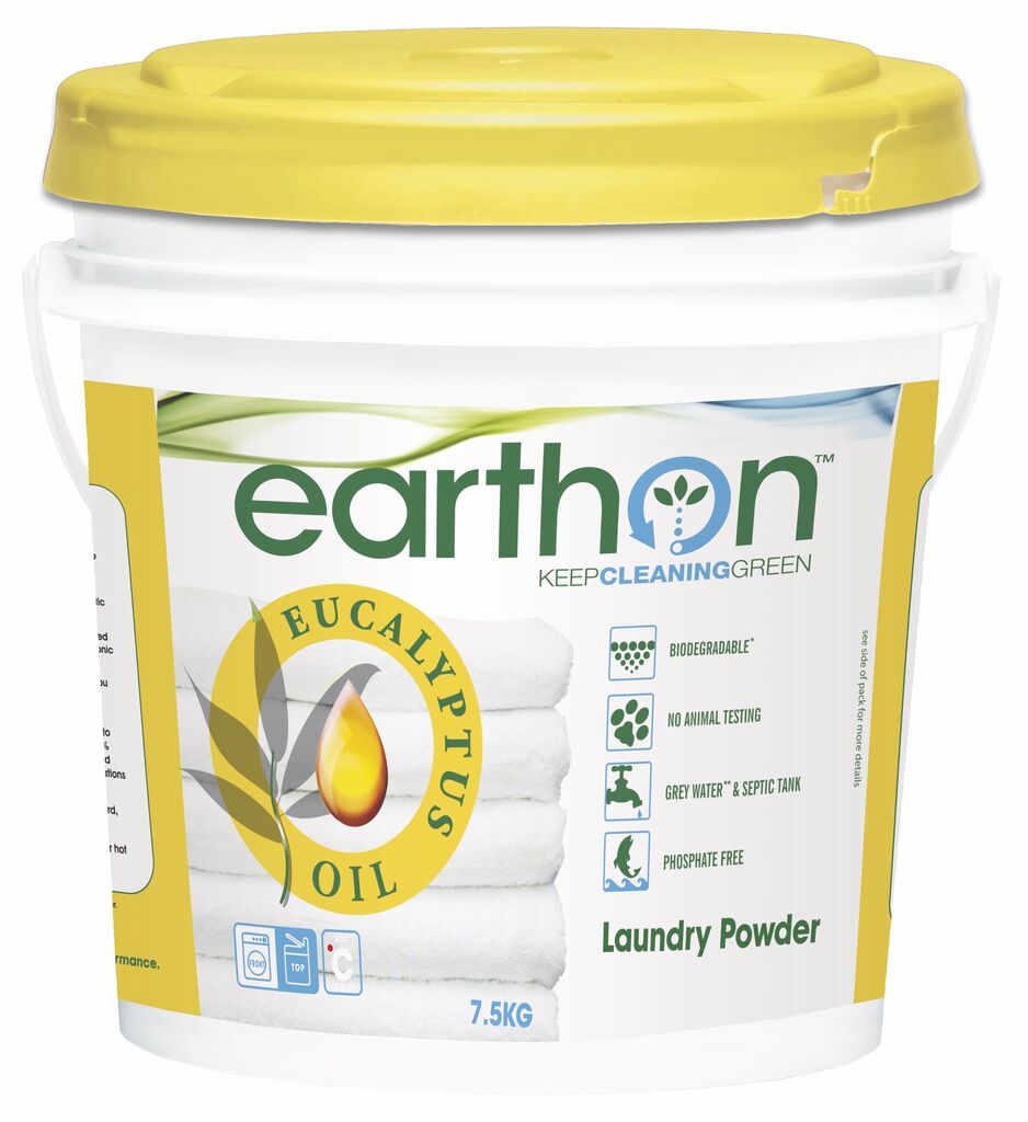 Earthon Eucalyptus Laundry Powder 7.5kg - Laundry Powder with a minimal ...