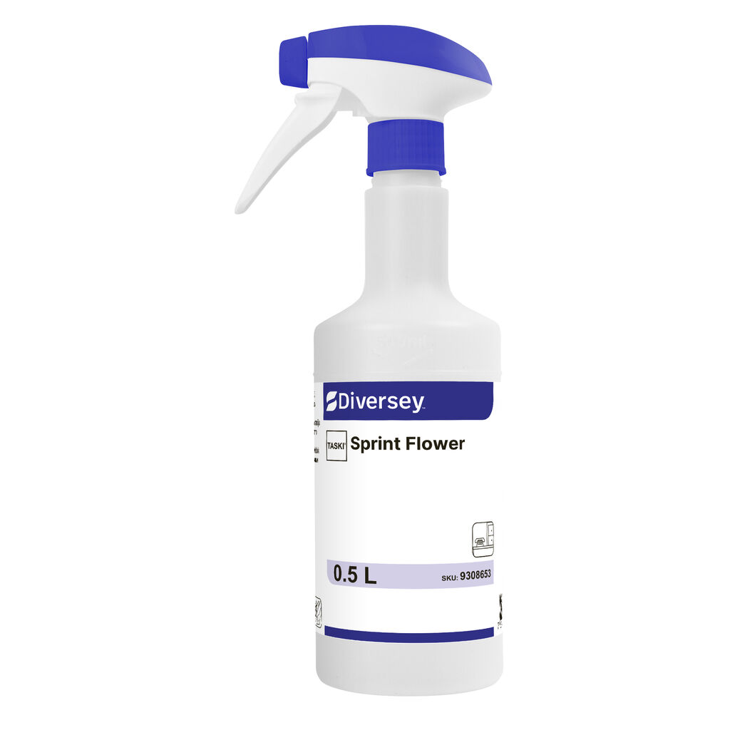 TASKI Sprint Flower Empty Spraybottles 6x1pc | Solenis Products
