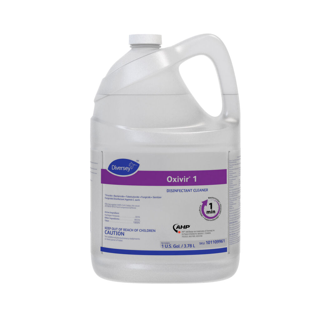 Oxivir 1, 1gal, 4/CT - Disinfectant Cleaner | Solenis Products