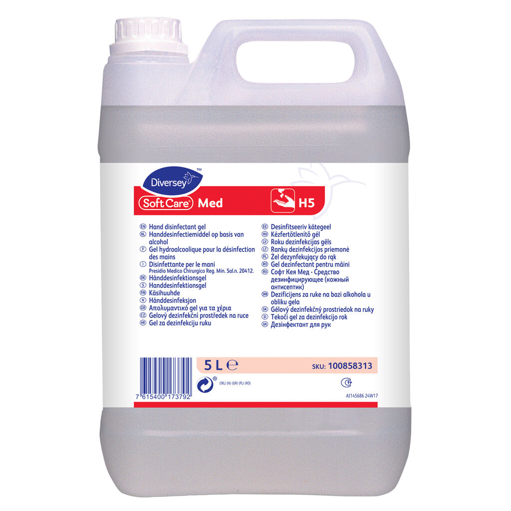 Soft Care MED H5 2x5L - Hand disinfectant | Solenis Products