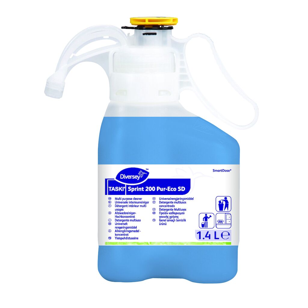 TASKI Sprint 200 Pur-Eco SD 1.4L - Multi purpose cleaner in SmartDose ...