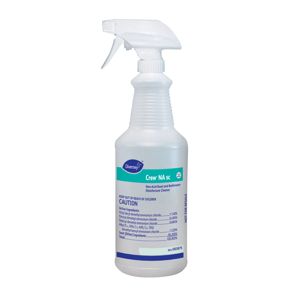 Crew® NA SC Non-Acid Bowl & Bathroom Disinfectant Cleaner, 32oz, 12/CT ...