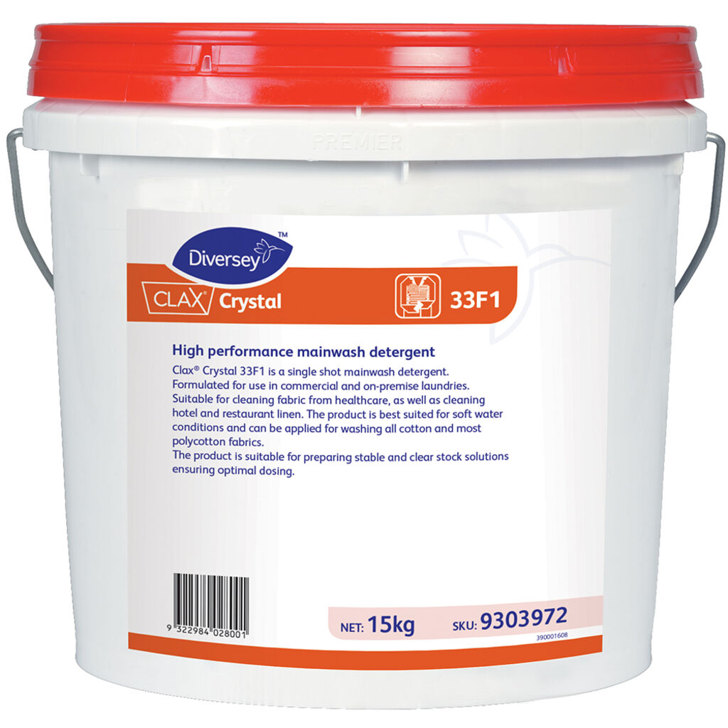 Clax Crystal 33F1 15kg - High performance mainwash detergent | Solenis ...