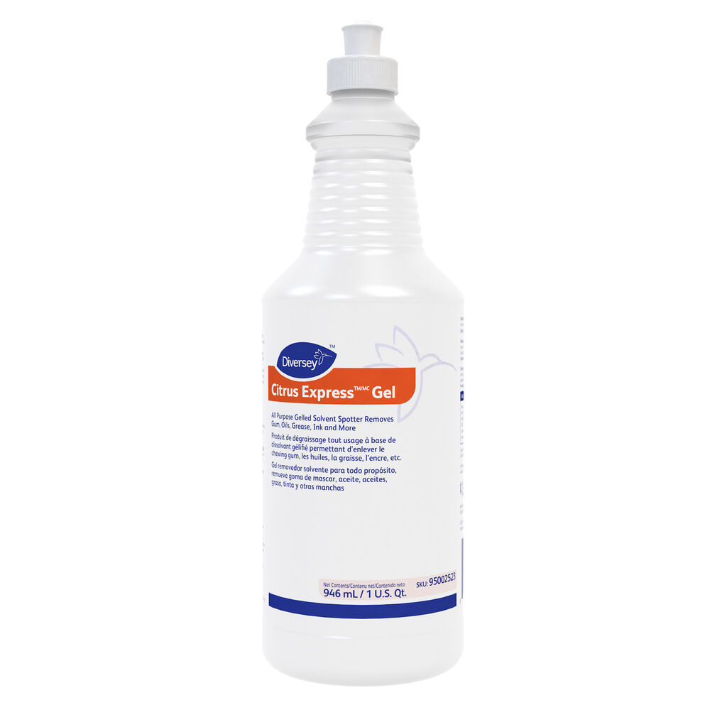 Citrus Express™ Gel, 32oz, 6/CT - All Purpose Gelled Solvent Spotter ...