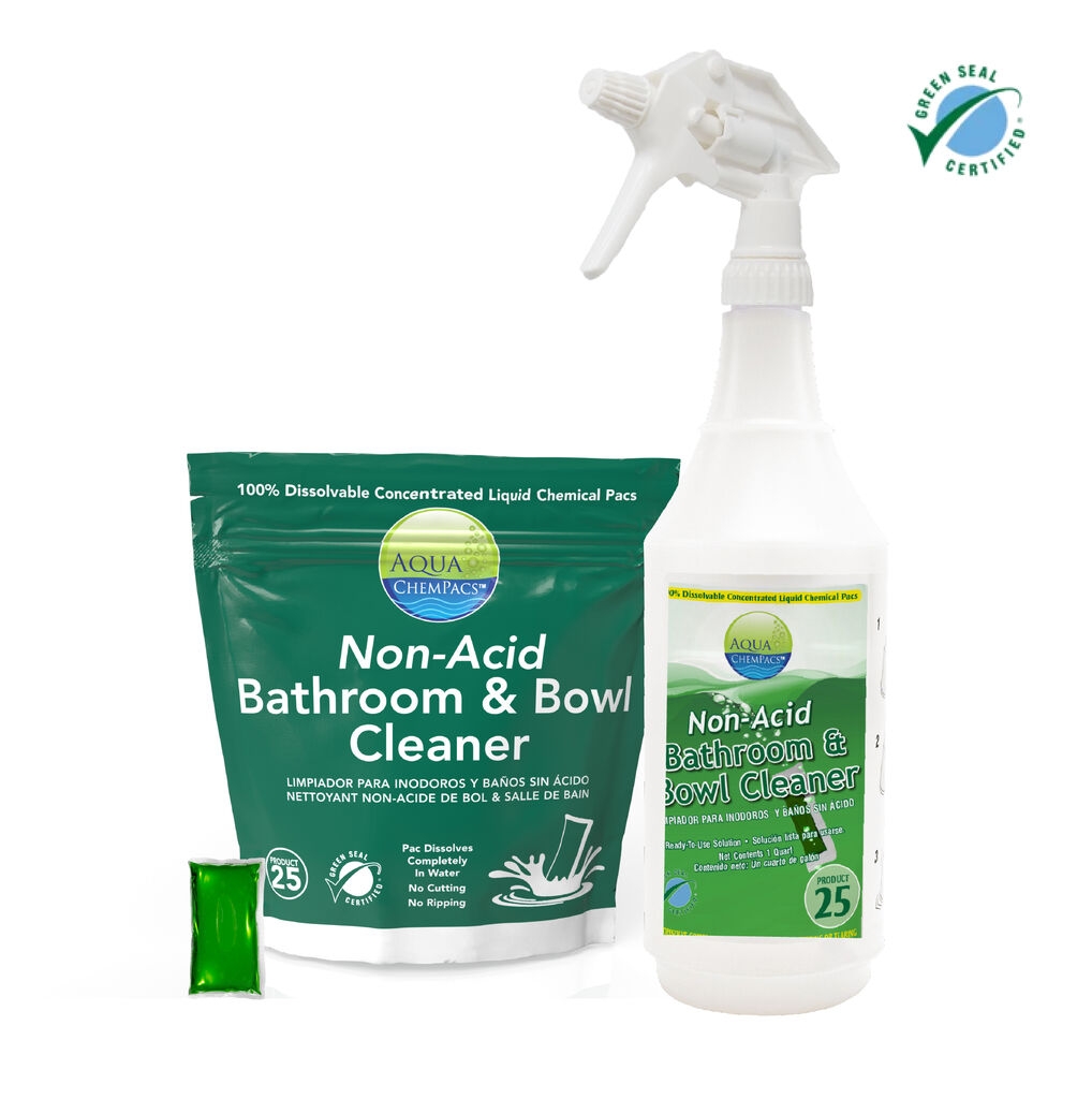 Non-Acid Bathroom & Bowl Cleaner, 1ea - Combo | Solenis Products