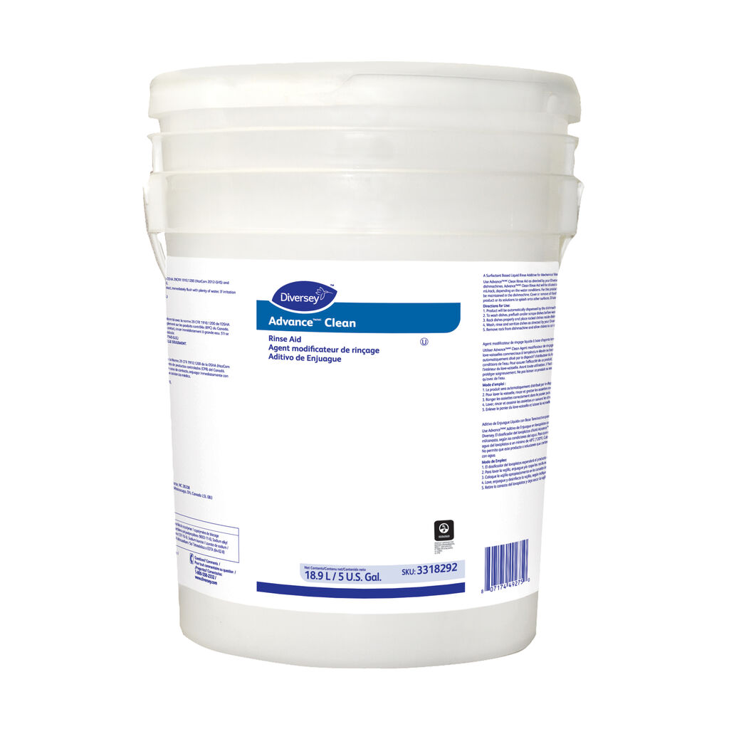 Advance™ Clean Rinse Aid, 5gal | Solenis Products